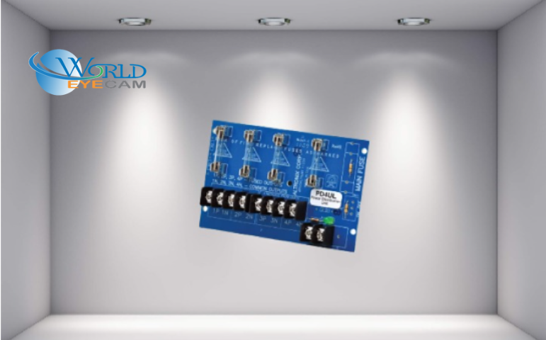 Power Distribution Module, 4 Fused Outputs up to 28VAC/VDC, Board ... Power Distribution Module, 4 Fused Outputs up to 28VAC/VDC, Board ...
